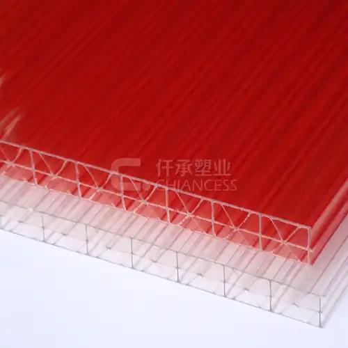 China OEM Customized X structure polycarbonate sheet Manufacturers ...